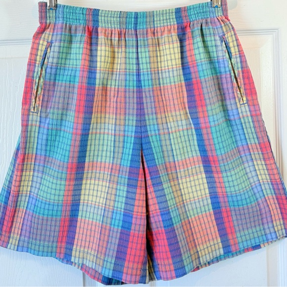 Koret | Shorts | 8s Koret Francisca Rainbow Seersucker Bermuda Walking ...